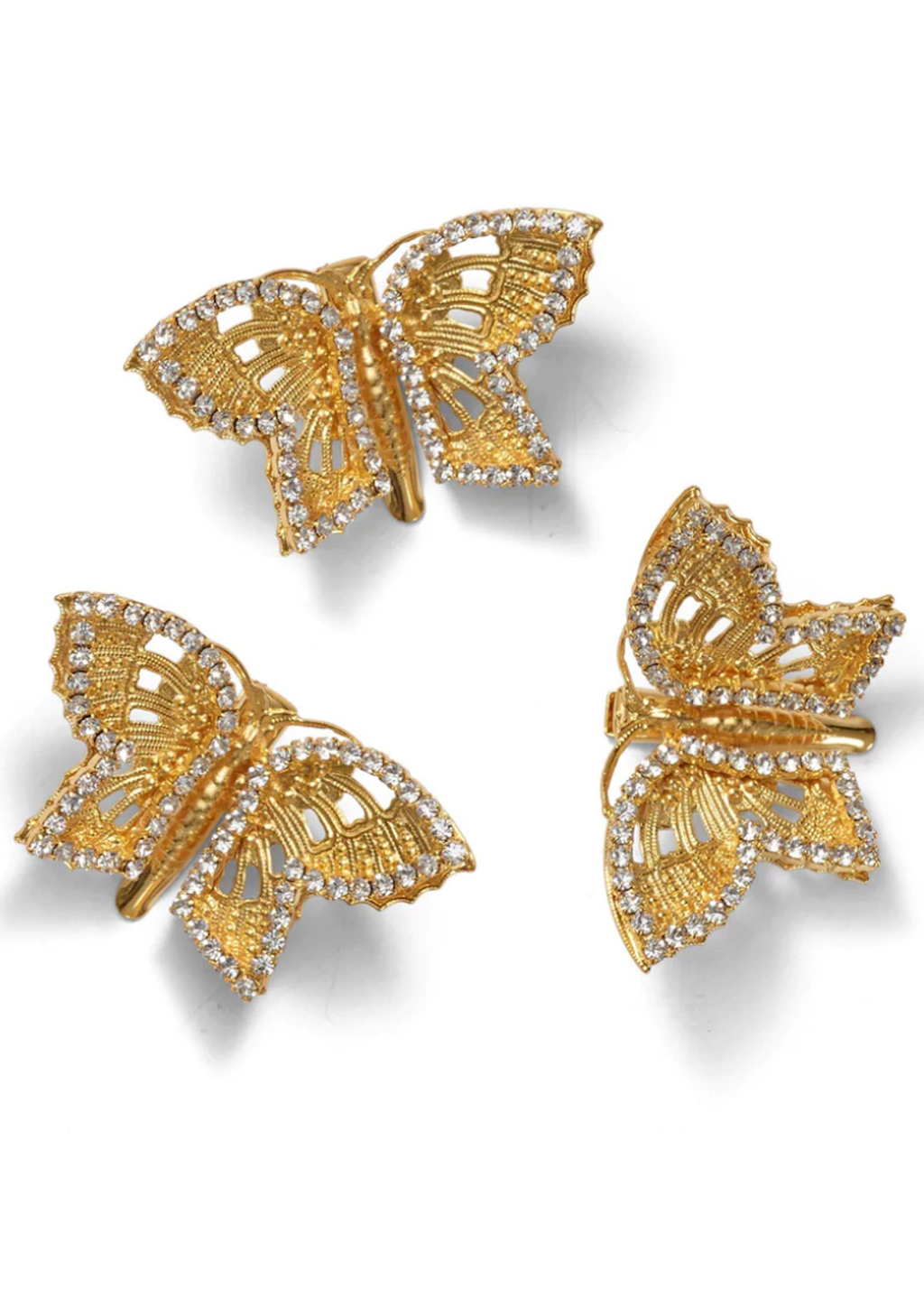 MONARCH CRYSTAL CLIP SET OF 3 – The Loft Bridal