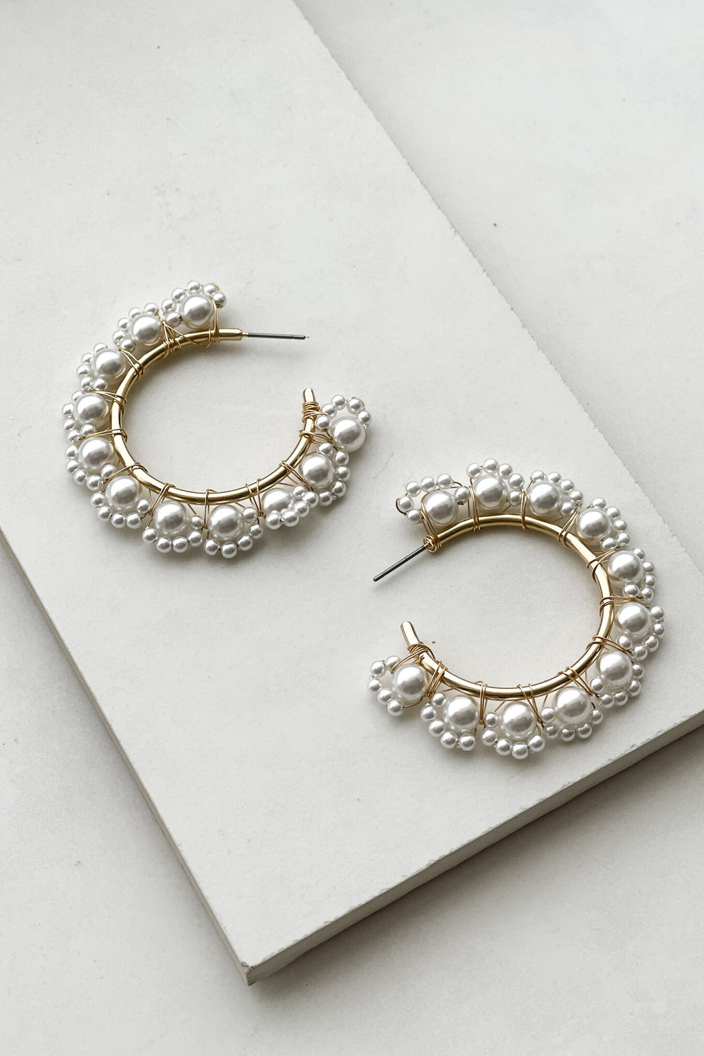 DEVIN HOOPS (SMALL) – The Loft Bridal